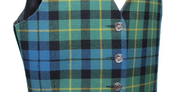 Ladies Tartan Waistcoat | St Kilda Store